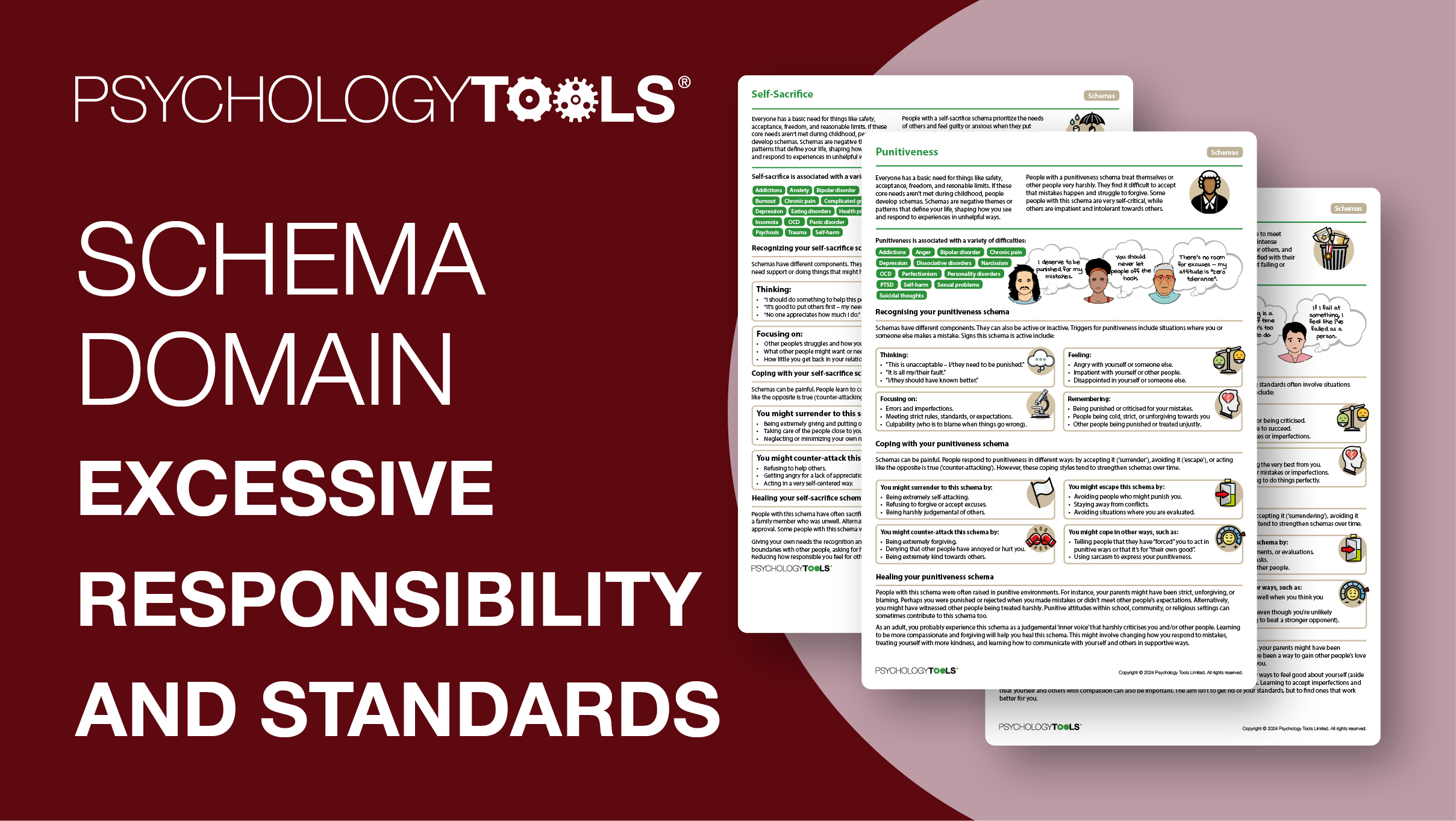 Schema Domain: Excessive Responsibility And Standards | Psychology Tools